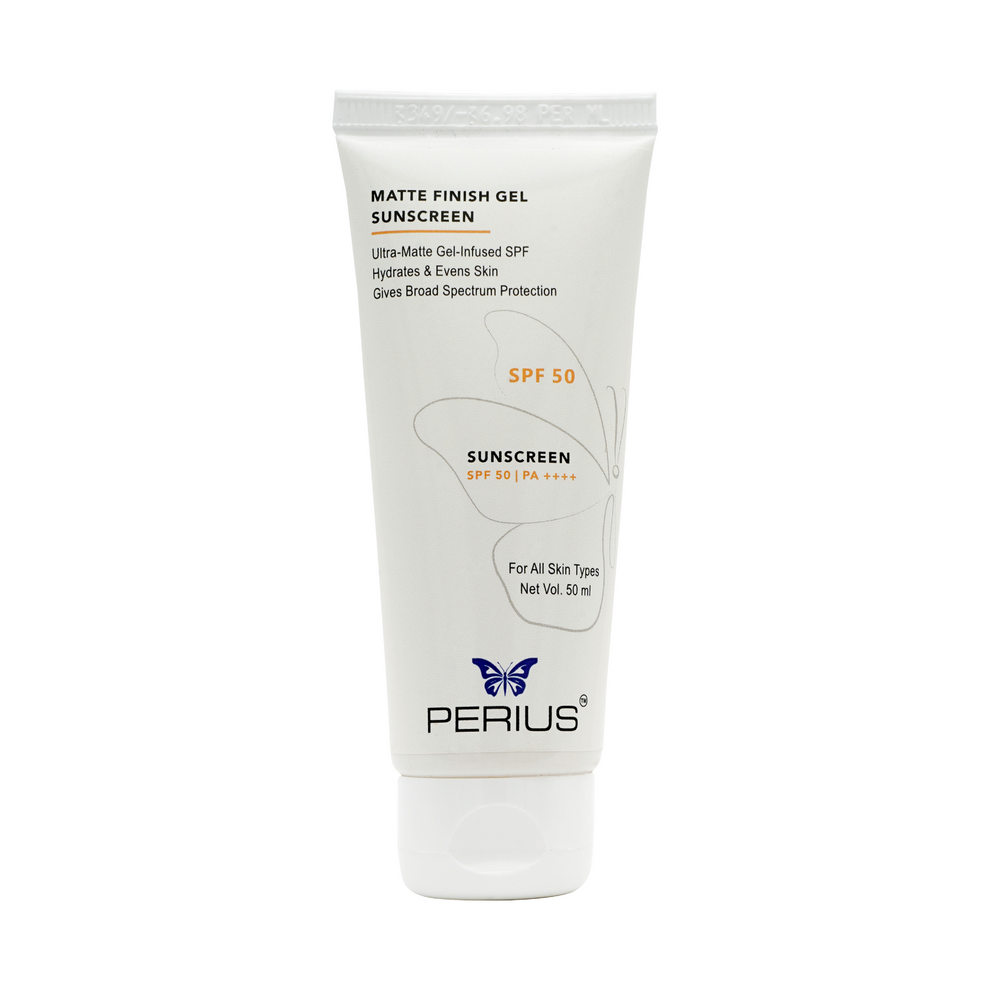 Perius Matte Finish Gel Sunscreen – perius_wellness